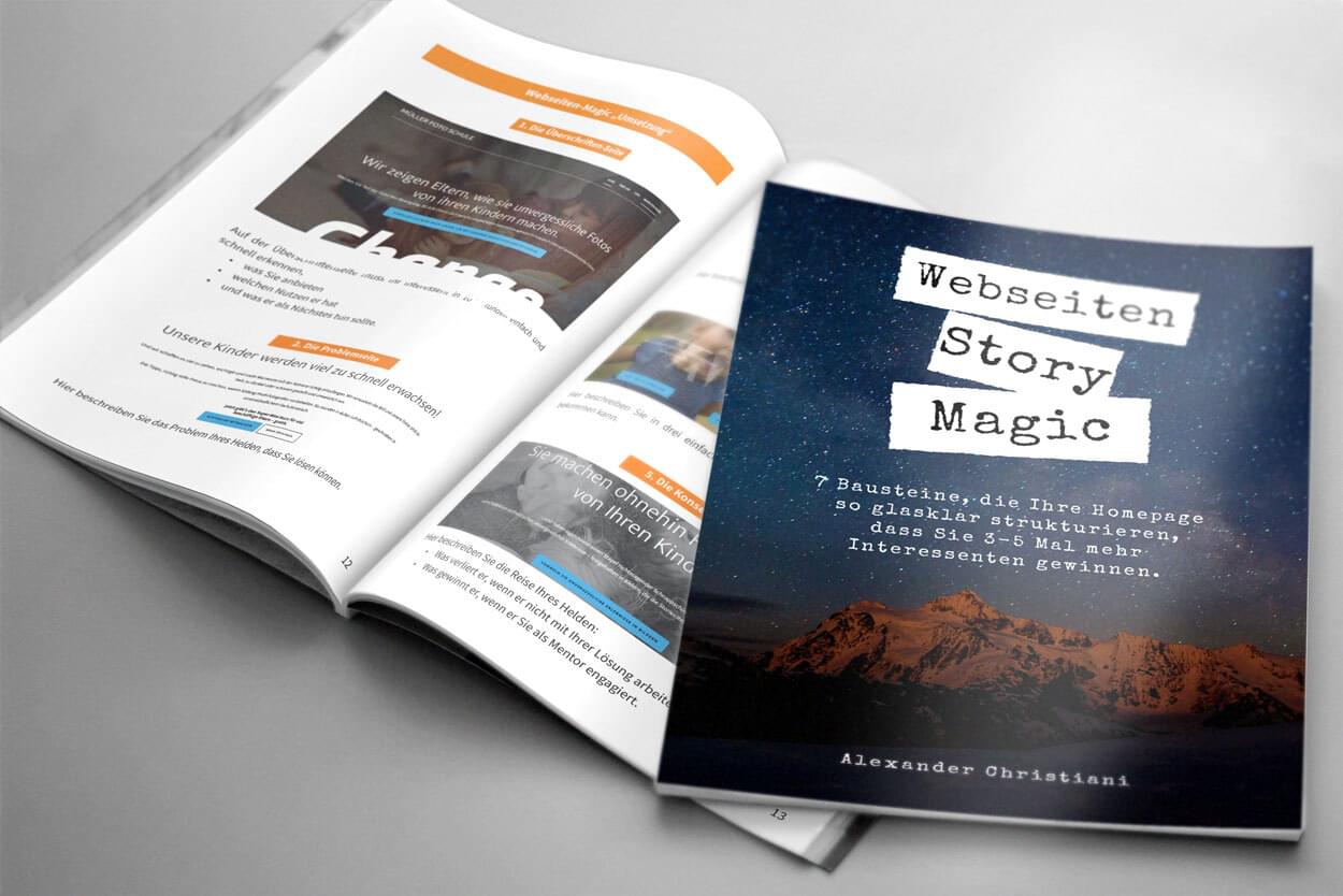 Webseiten Story Magic | E-Book